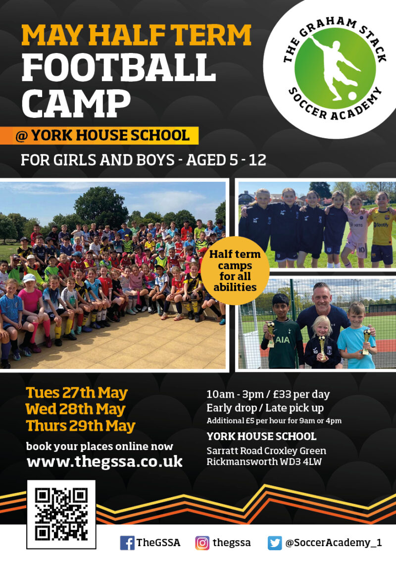 Graham Stack Soccer Academy – Football Holiday Camps for Girls and Boys.