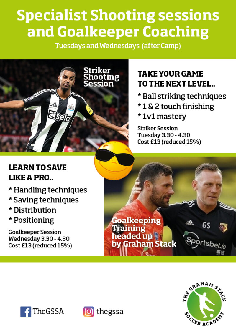 Graham Stack Soccer Academy – Football Holiday Camps for Girls and Boys.
